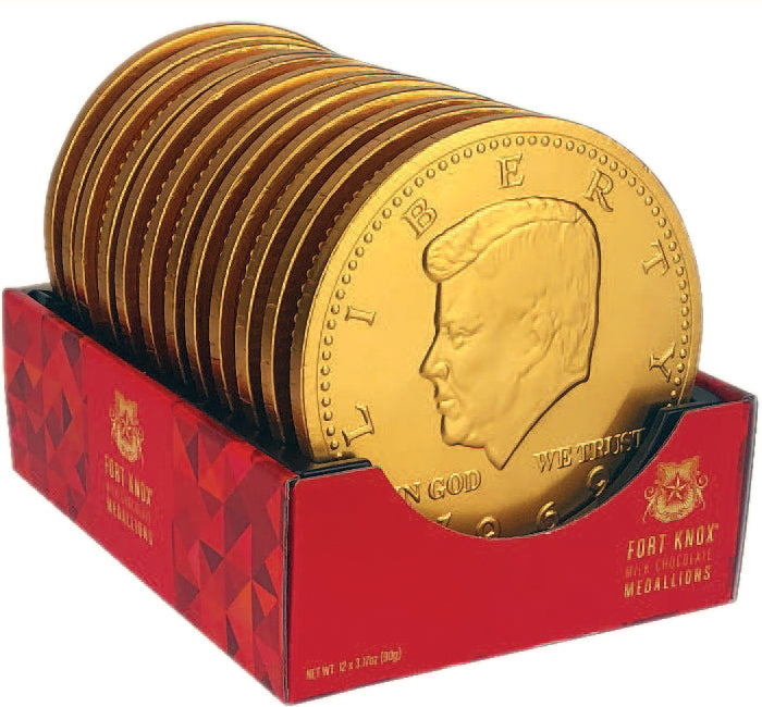Fort Knox Gold Coins, Giant – The Silver Barn