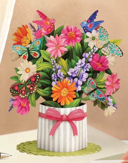 Mini Enchanted Garden Pop-Up Card – The Silver Barn