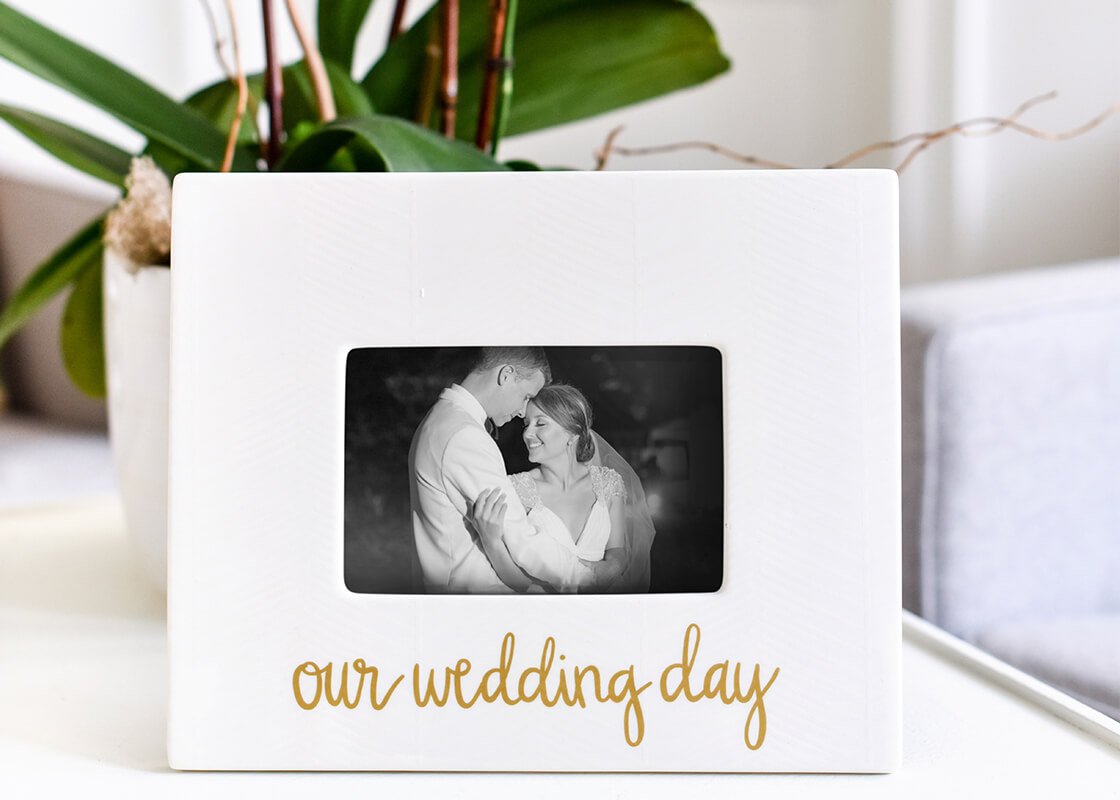 Our Wedding Day Frame – The Silver Barn