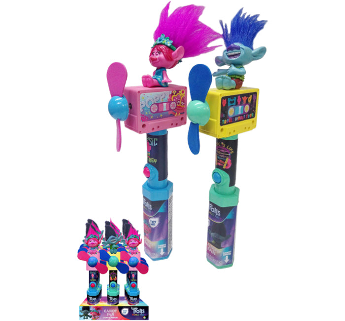 Trolls Character Fans & Candy – The Silver Barn